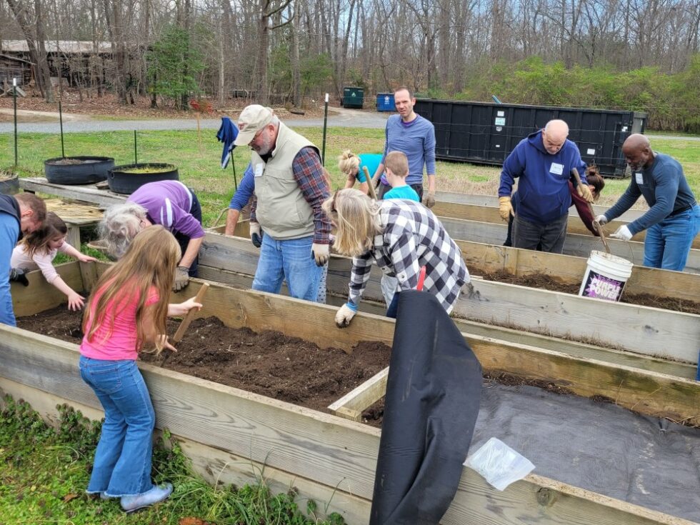 Garden Work Party - Camp Hanover